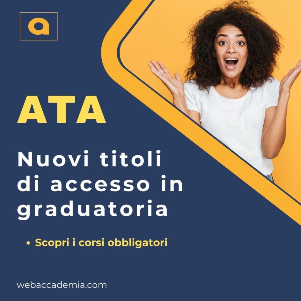 Nuovi titoli ATA - WebAccademia